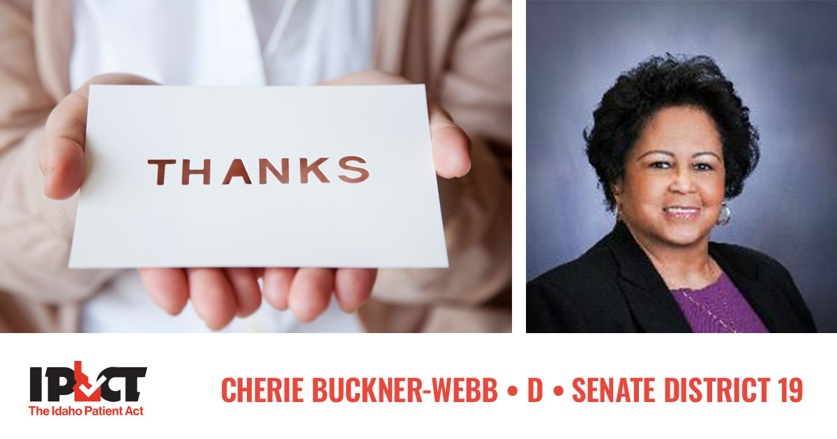 Cherie Buckner-Webb - The Idaho Patient Act