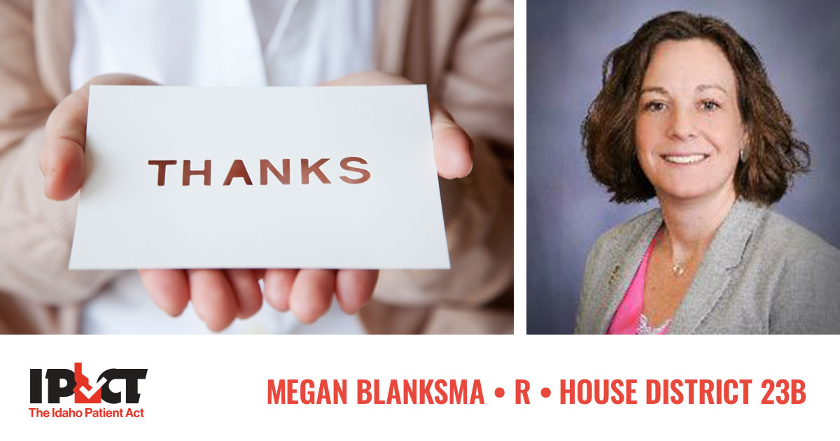 Megan Blanksma -- Idaho State House Representative District 23B