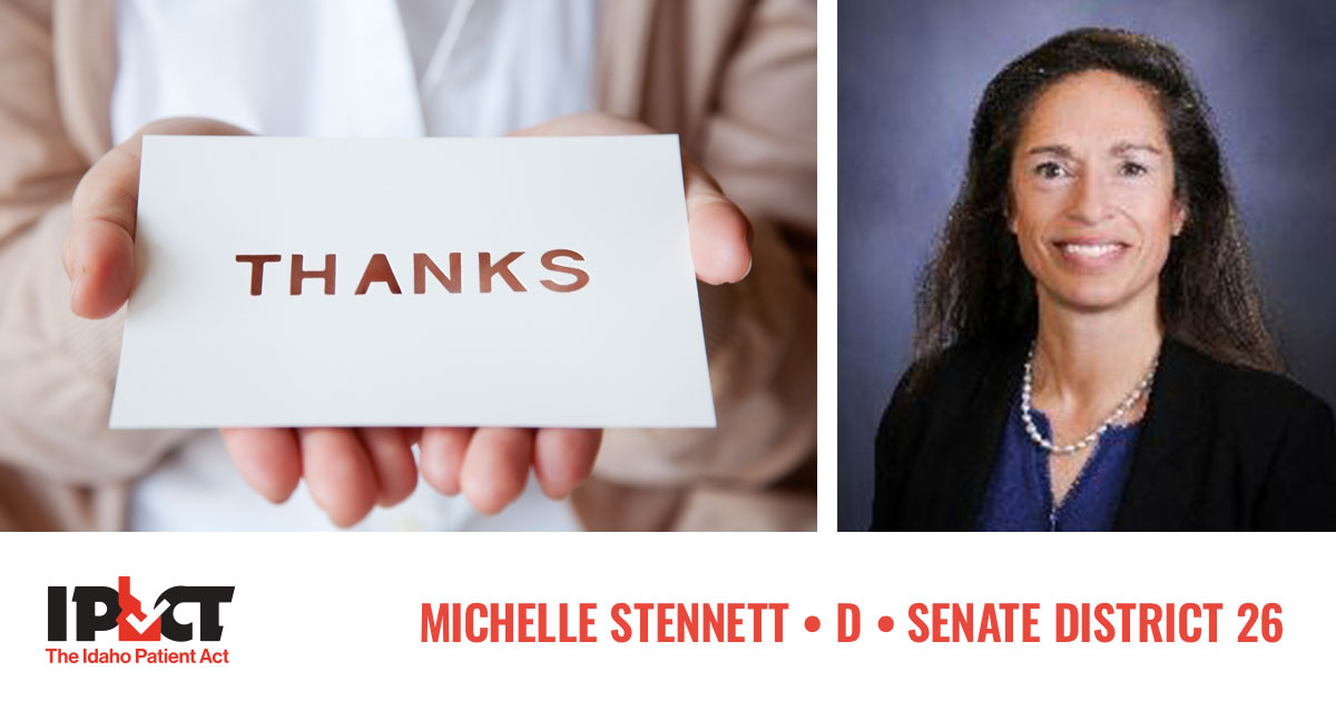 Michelle Stennett - The Idaho Patient Act