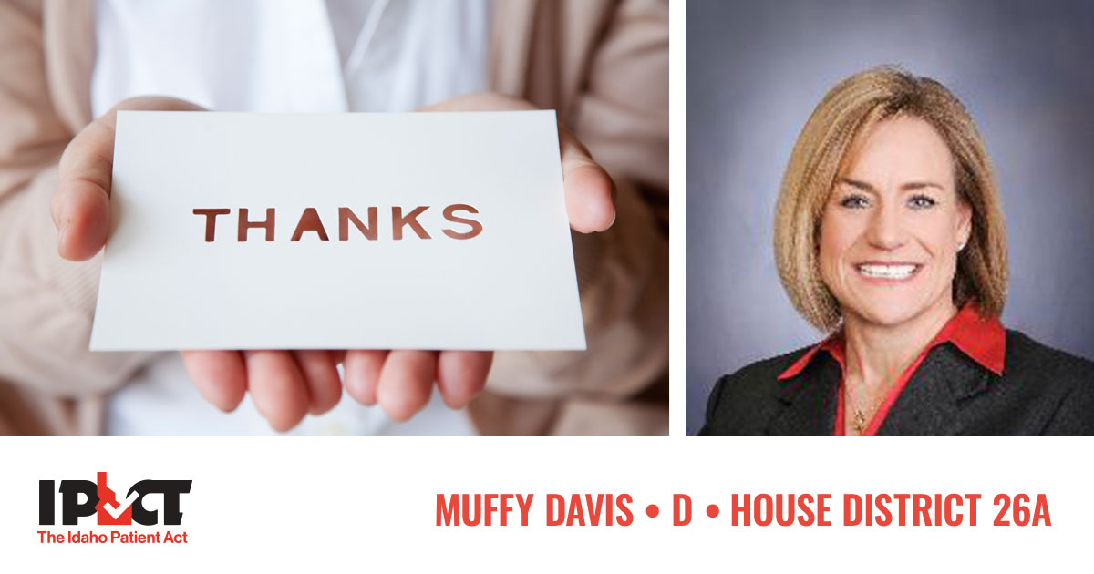 Muffy Davis - The Idaho Patient Act