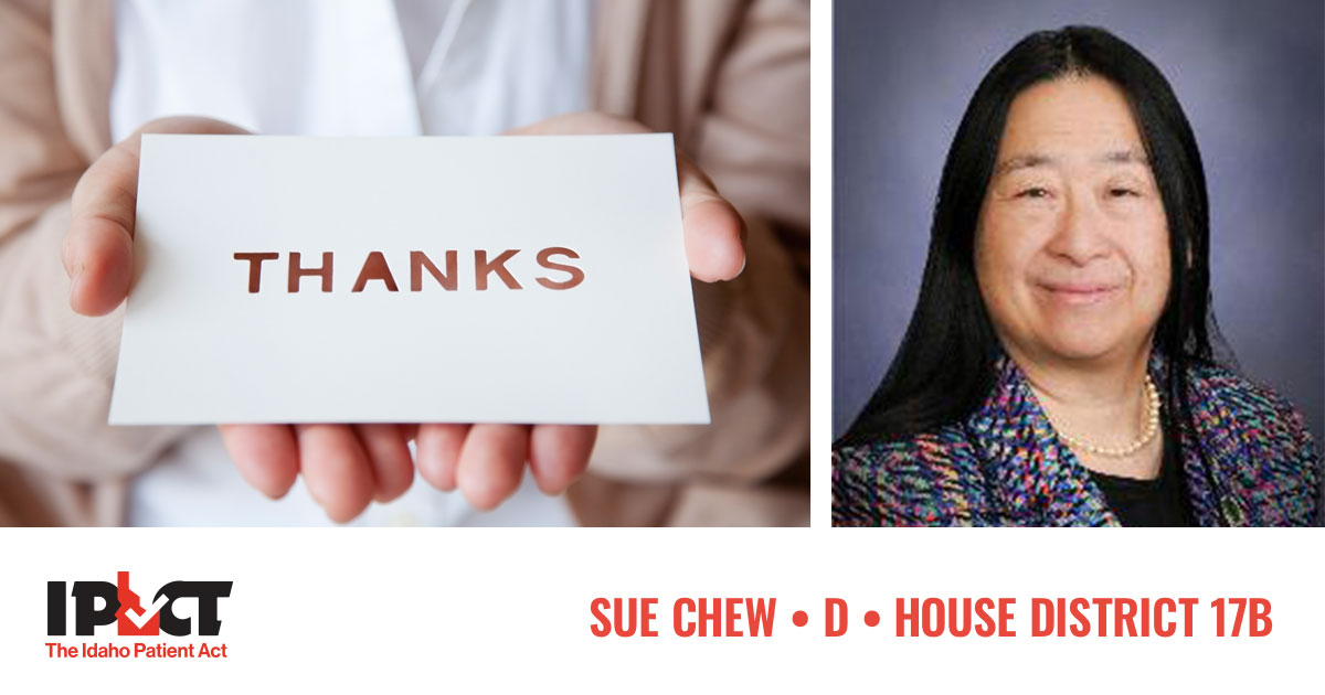 Sue Chew - The Idaho Patient Act